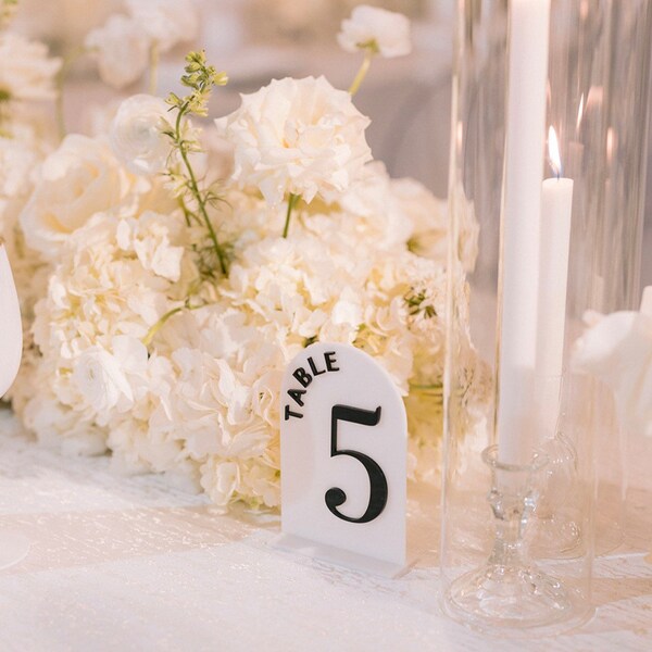 Black Table Numbers - Etsy