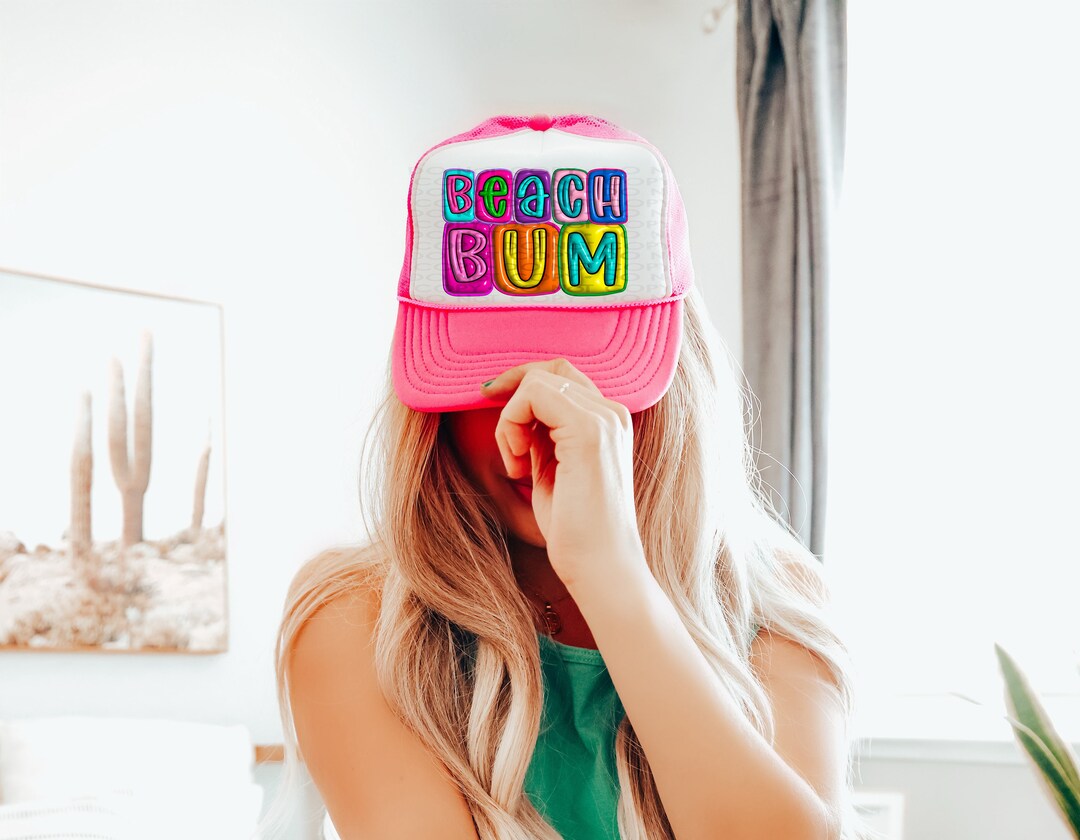 Beach Bum , 3D Inflated Digital Design PNG Sublimation , Shirt Design ...