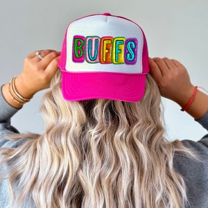 Buffs, 3D Inflated Digital Design PNG Sublimation, Shirt Design, Vibrant Neon, Digital Instant ...