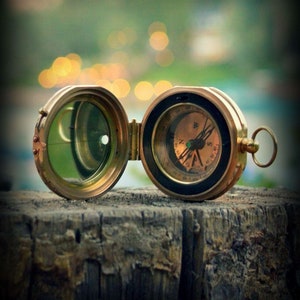 Antique Compass - Etsy