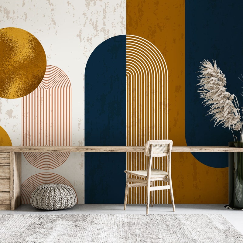 Abstract Line Wallpaper - Etsy