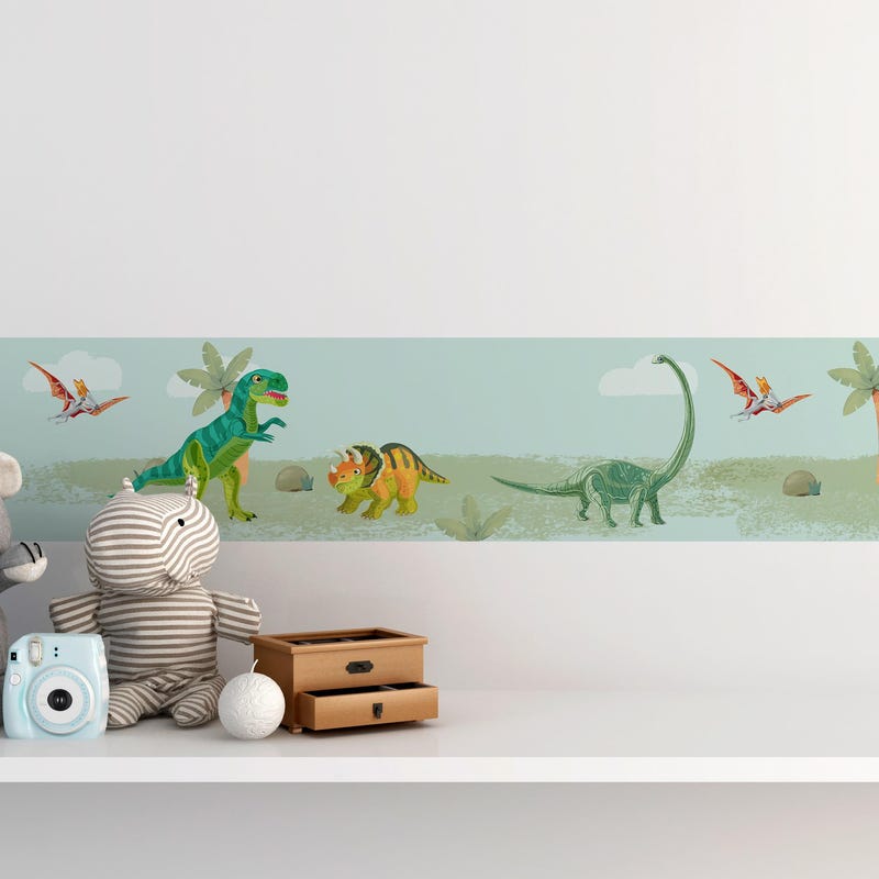 Dino Kids Room Wallpaper - Etsy