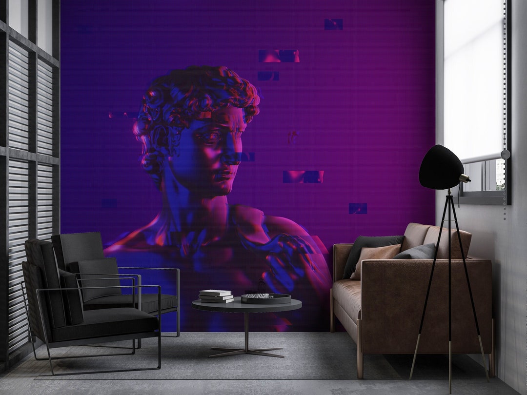 Michelangelo Scupture Art Wallpaper , Art Wall Mural , Aesthetic ...