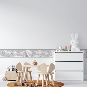 Dumbo and Clouds Wall Border for Kids , Dumbo Border Peel and Stick ...