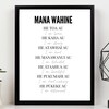 Whakatauki Proverb for Mum Mama Whaea Te Reo Māori Digital Print ...