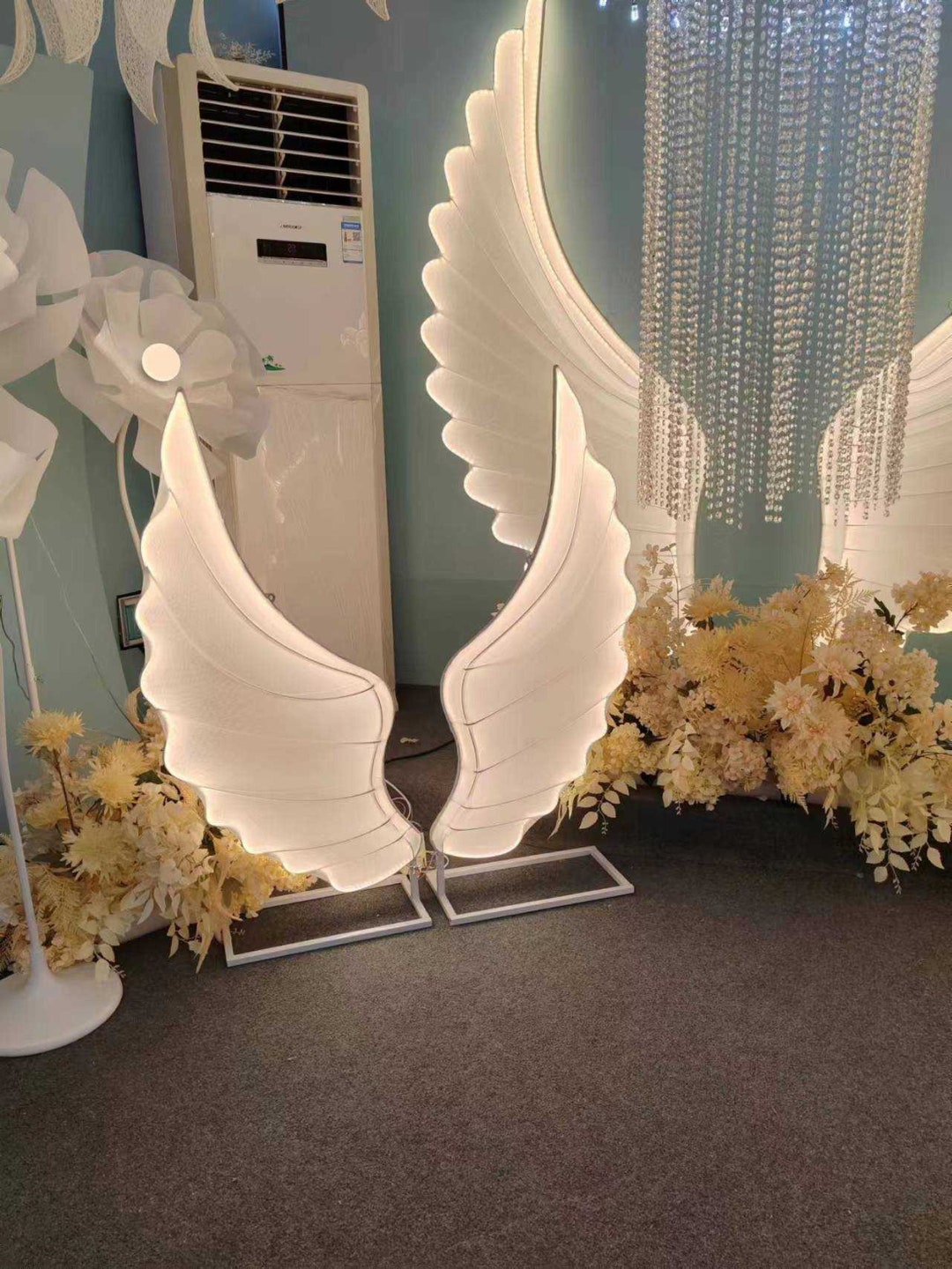 Glowing Angel Wings Party Props Event Decor Party Prop Backdrop - Etsy