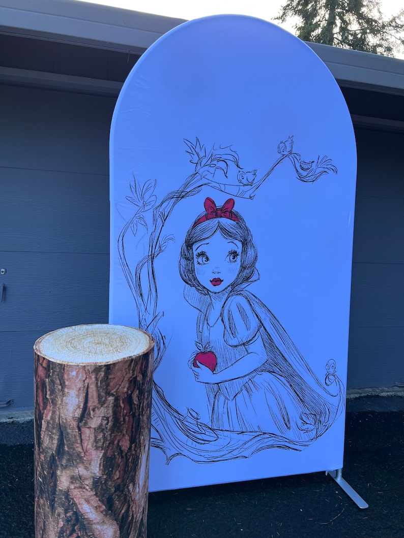 Snow White Backdrops Covers Blanca Nieves Party Props Party - Etsy