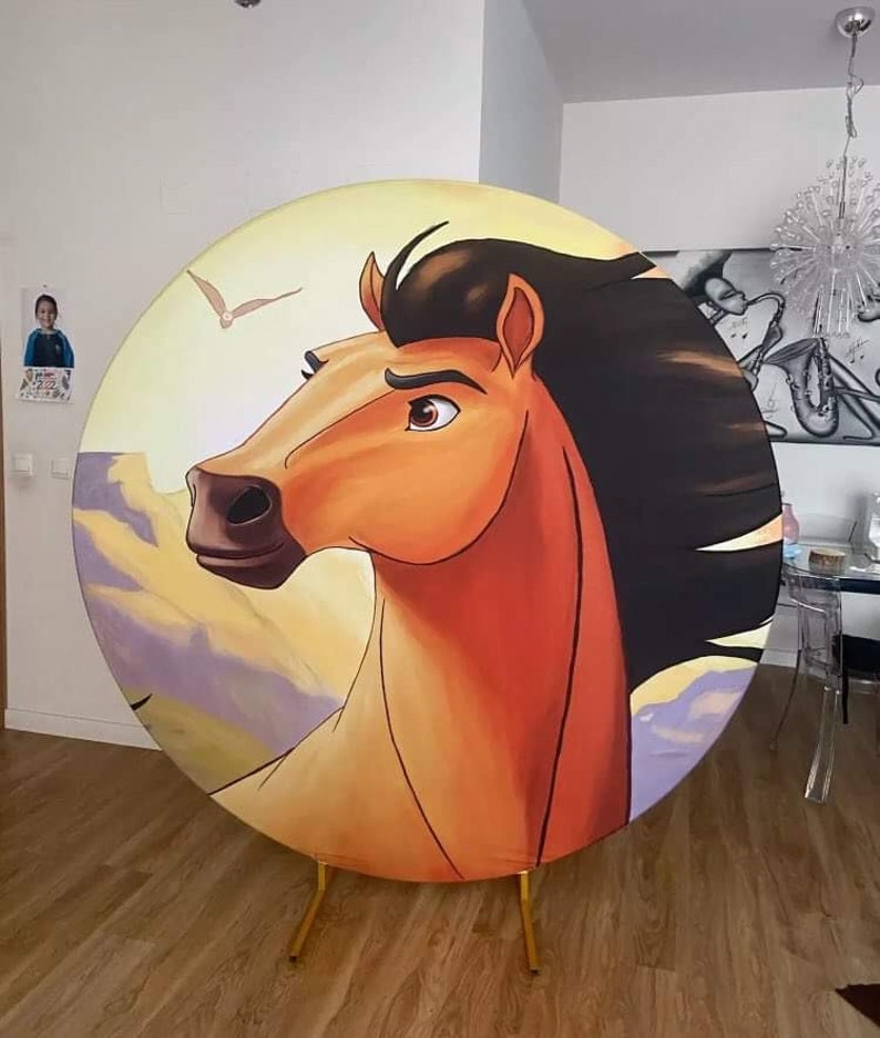 Personalized Round Backdrop Custom Covers Polyester Covers - Etsy