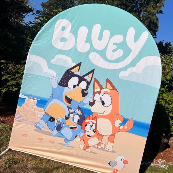 Bluey Cover Backdrop - Etsy