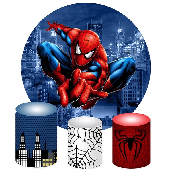 Spider Man Backdrop - Etsy