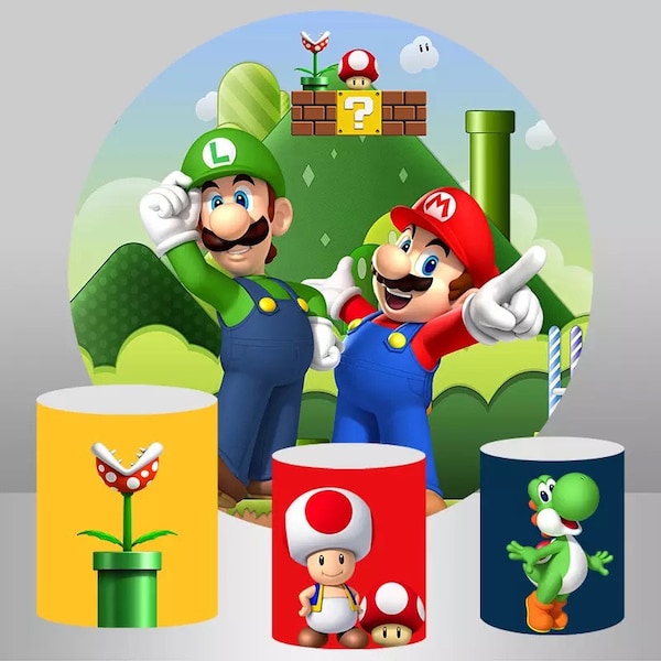Mario Bros Backdrop Covers - Etsy