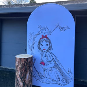 Snow White Backdrops Covers, Blanca Nieves, Party Props, Party Events ...