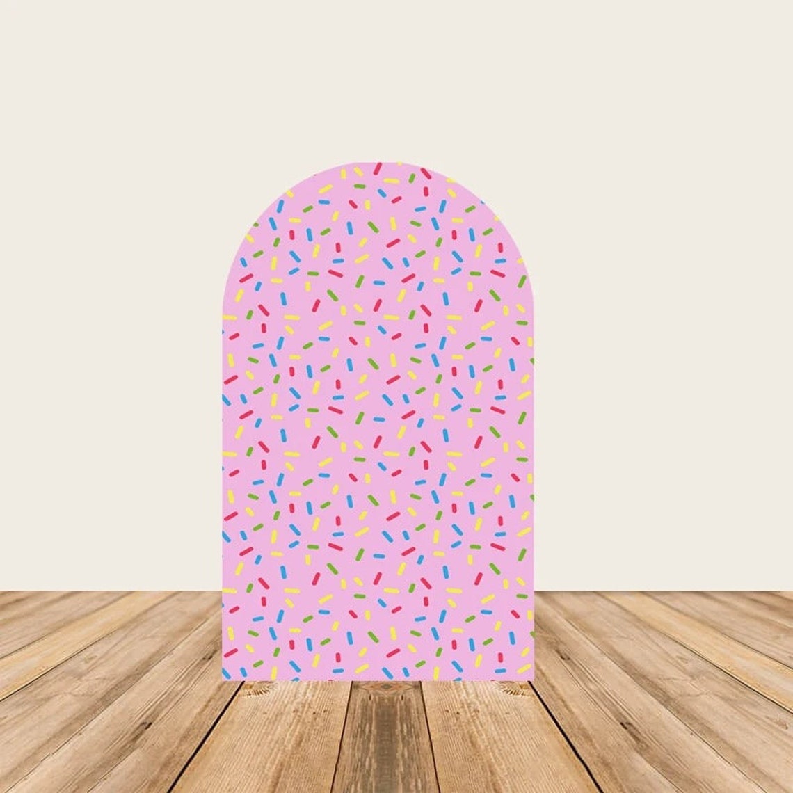 Ice Cream Backdrop Candy Bar Donuts Arch Backdrop Cover Pink - Etsy