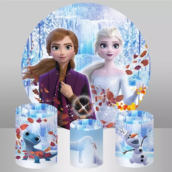 Frozen Backdrop - Etsy