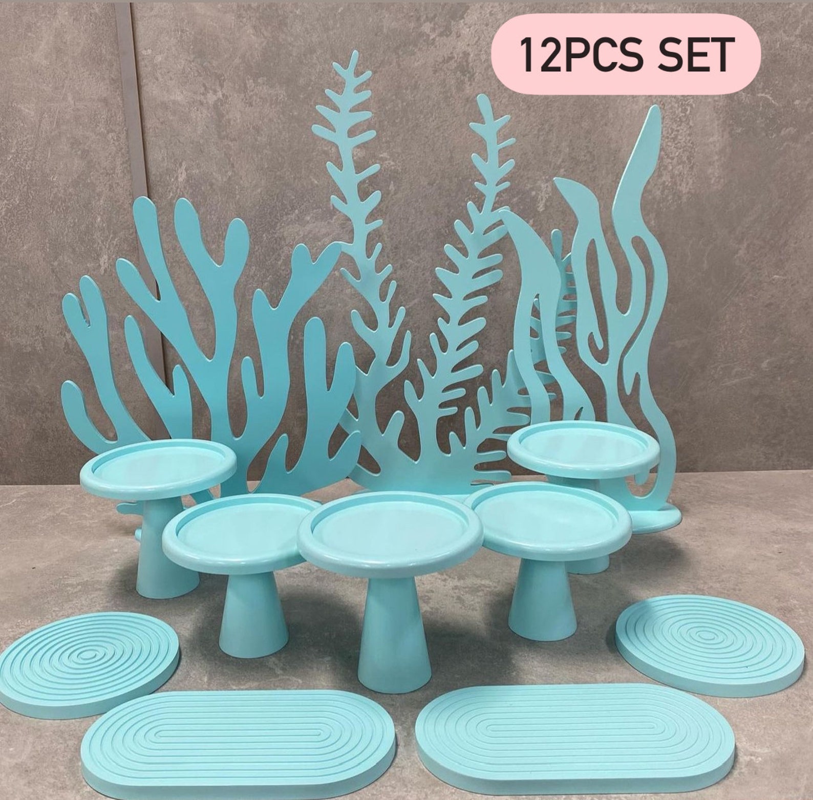 12pcs Set Cakes Stands, Dessert Table, Dessert Stands for Cup Cakes ...