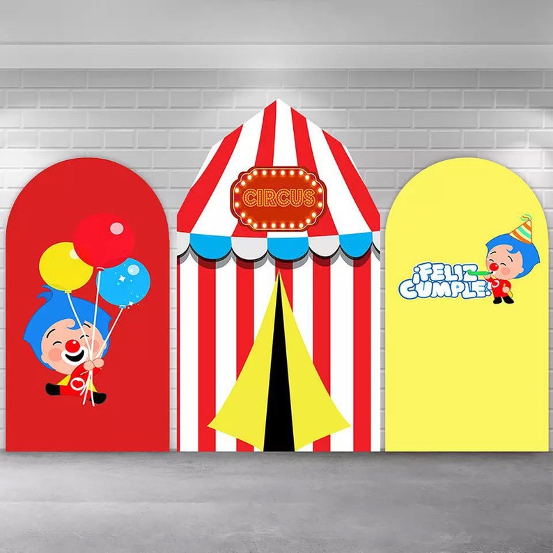 Plim Plim Backdrop, Circus Covers, Background Polyester - Etsy