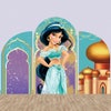 Princess Jasmine Backdrop Cover, Polyester Background Party Props ...