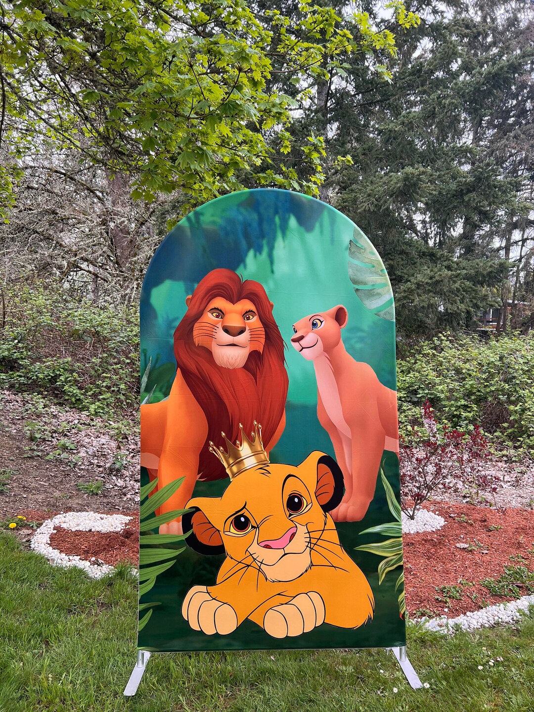 Rey Leon Backdrop Cover King Lion Polyester Props - Etsy