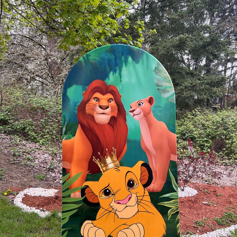 Lion King Backdrop - Etsy