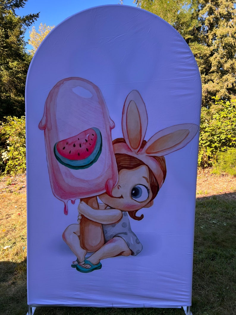 Custom Chiara Wall Covers Arches Backdrop Cover Stand - Etsy