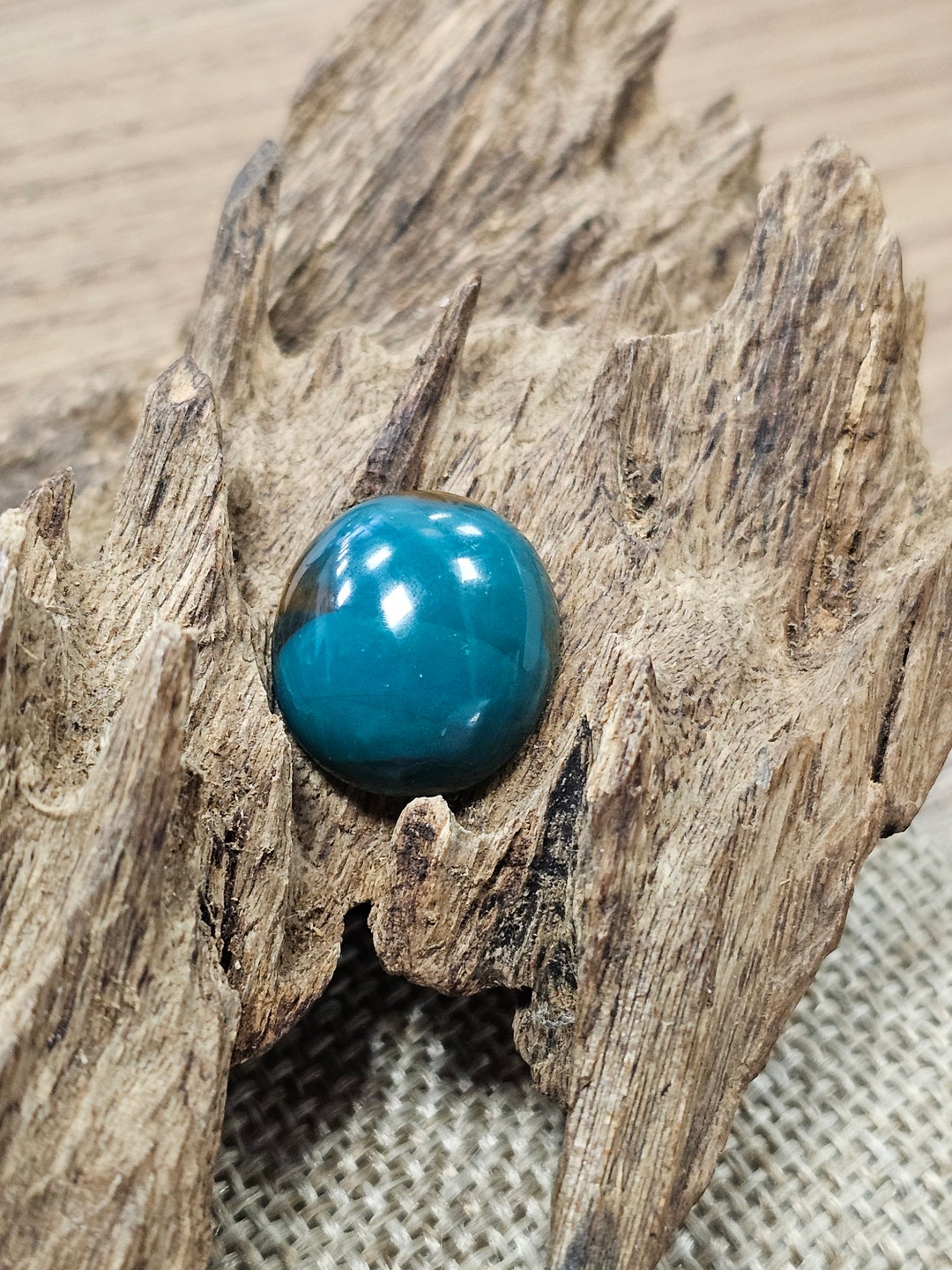 Amazing Chrysoprase Chalcedony Copper Inclusions Cab for Jewelry Making ...