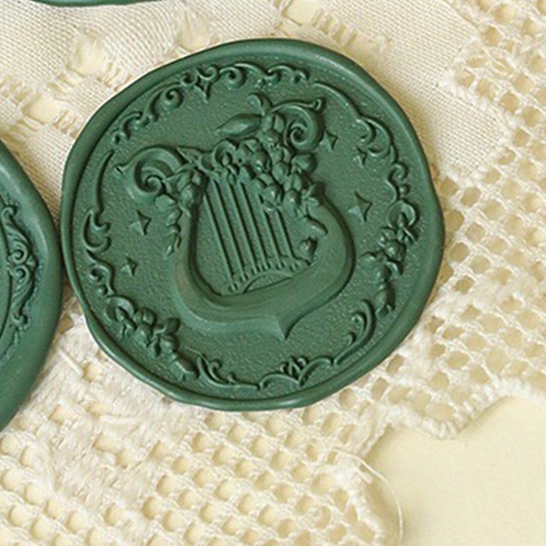 Vintage Harp Seal 40MM/ Custom Wax Seal / Wax Seal / Wax Seal Stamp ...