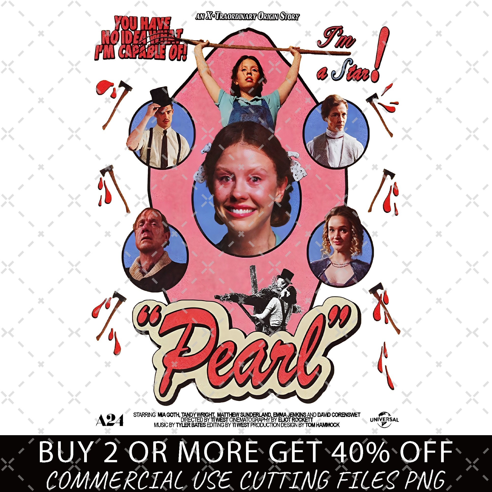 Pearl Movie Png, Horror Movie Fan Png, Scary Movie Png, Pearl Png ...