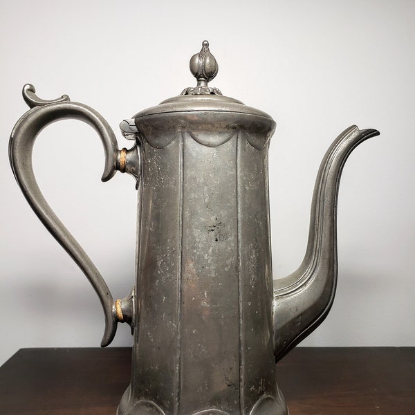 Pewter Tea Pot - Etsy