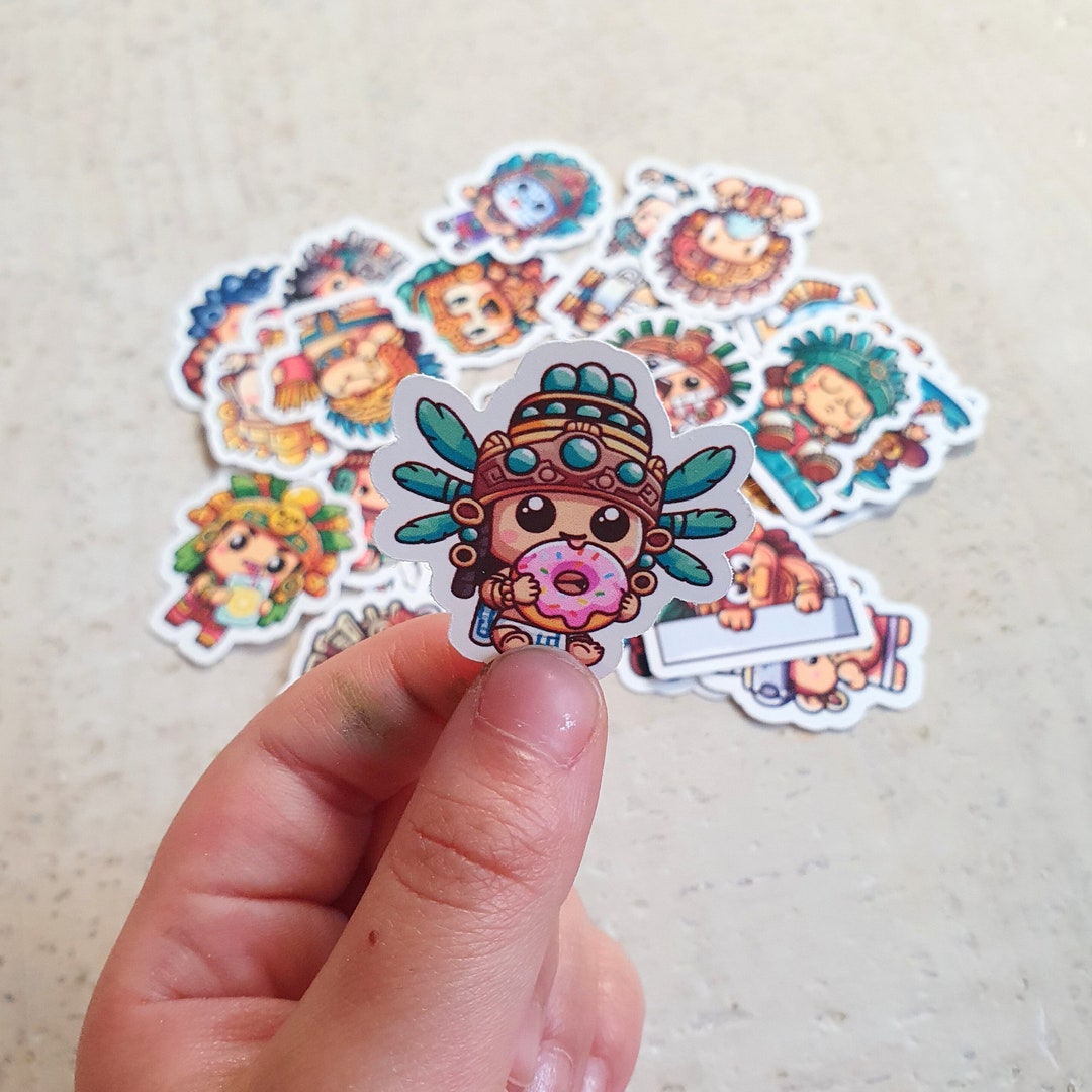 Maya Stickers - 35 Funny Stickers of Mayas - Digital & Printed - Etsy
