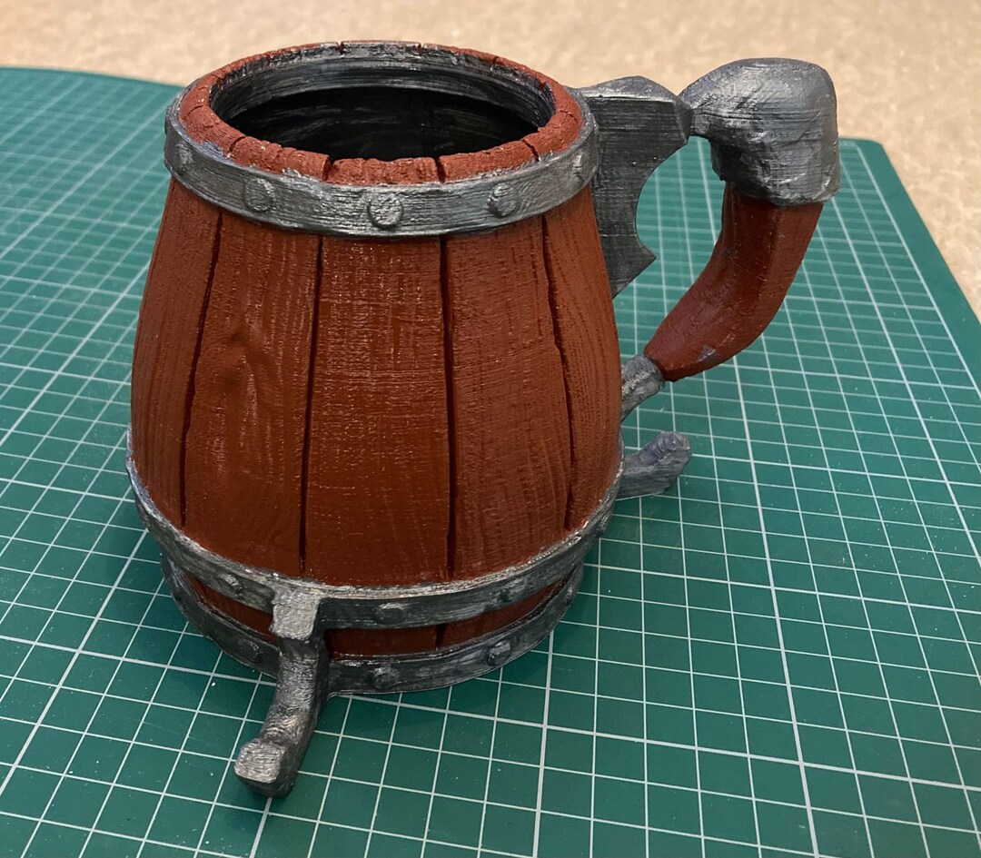 Medieval Dnd Tavern Tankard Drink Can /dice Holder Mug Gift - Etsy