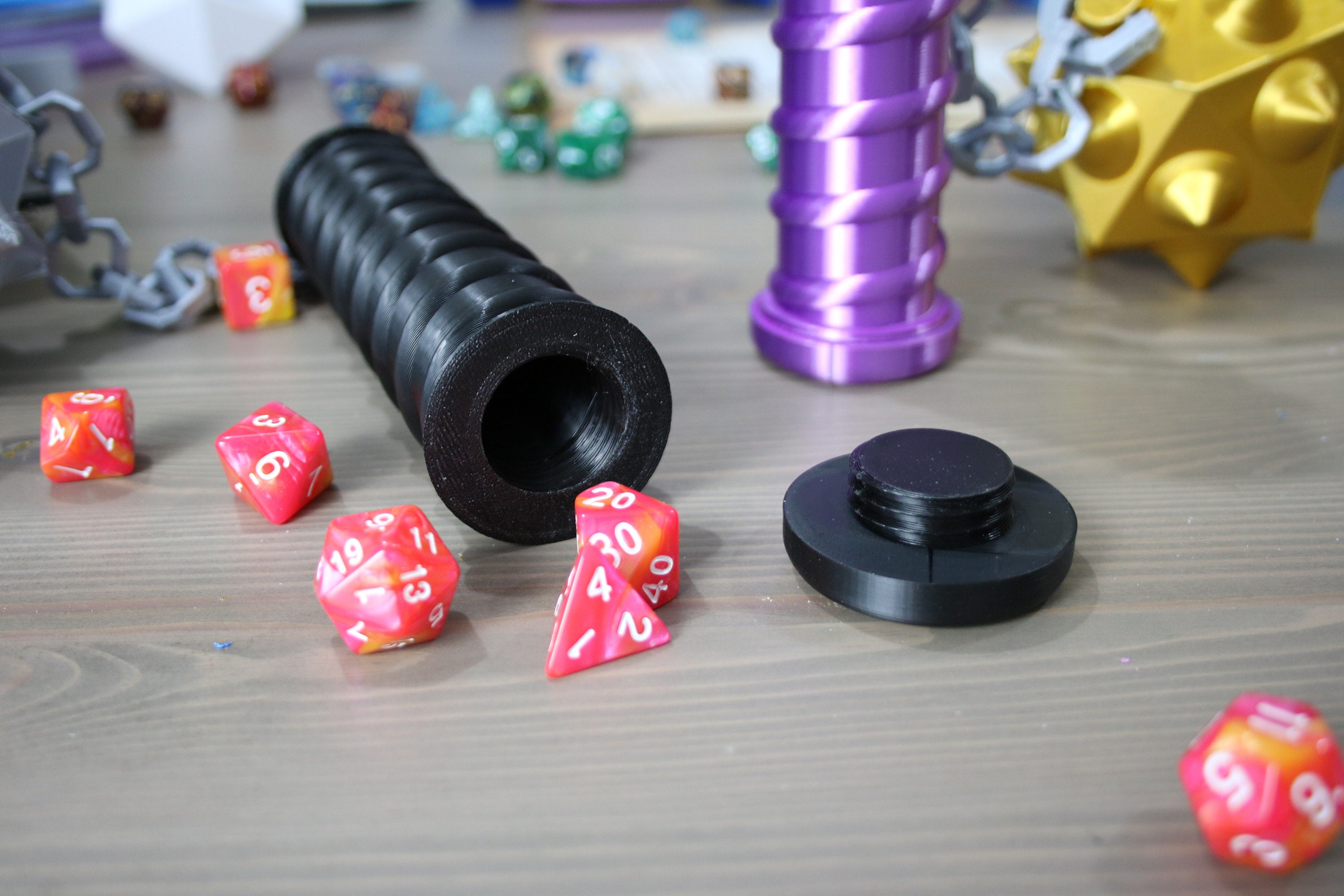 Medieval Flail D&D Dice Holder/ 3D Printed/ Dnd Gift - Etsy