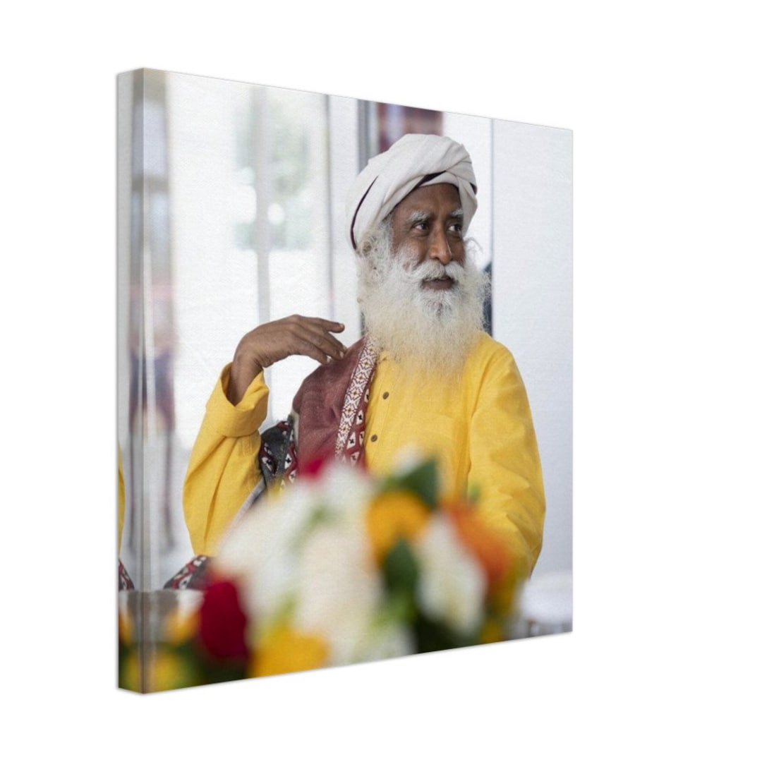 Sadhguru - ‘my Light’, Canvas, Isha Yoga, Sadhguru Wall Art, Sadhguru ...