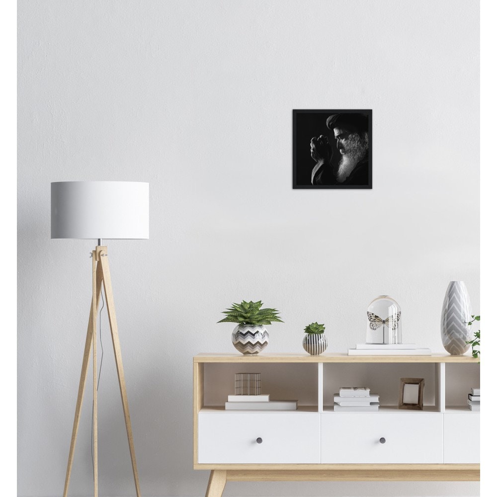 Sadhguru Wooden Framed Poster | ‘my Promise’ | Premium Semi-glossy ...