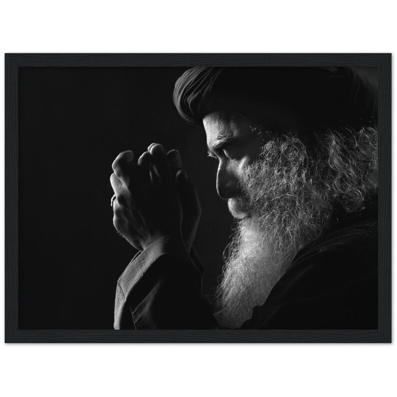 Sadhguru Wooden Framed Poster | ‘my Promise’ | Premium Semi-glossy ...