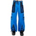 Blue Gothic Punk Pants: Unisex Electro Trousers With Buckles, Zips ...