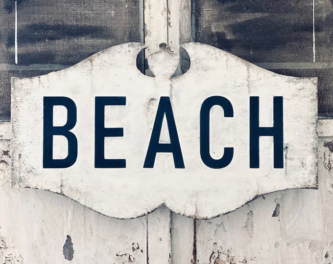 Decorative BEACH Sign - Etsy