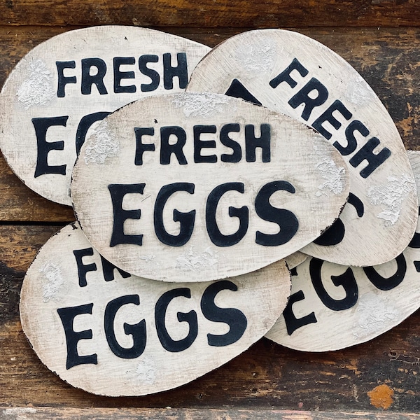 Antique egg signs - Etsy México
