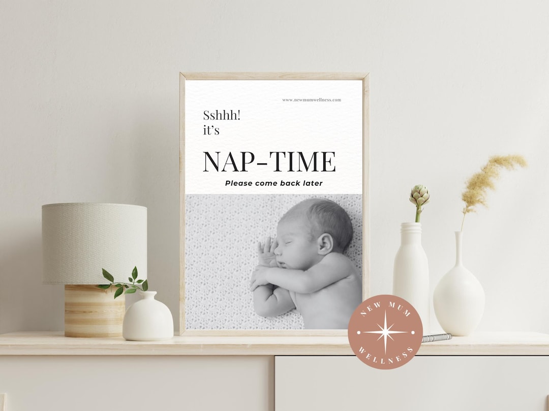 Nap Time Sign (digital Download) - Etsy