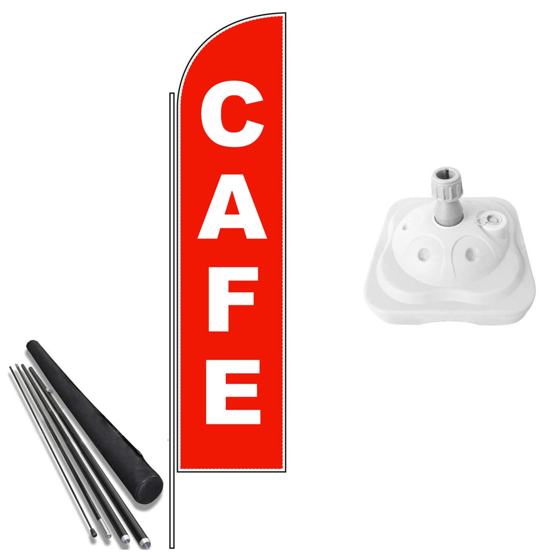 Cafe Flags Advertising Flags for Cafes - Flags Banners Poles & Bases ...