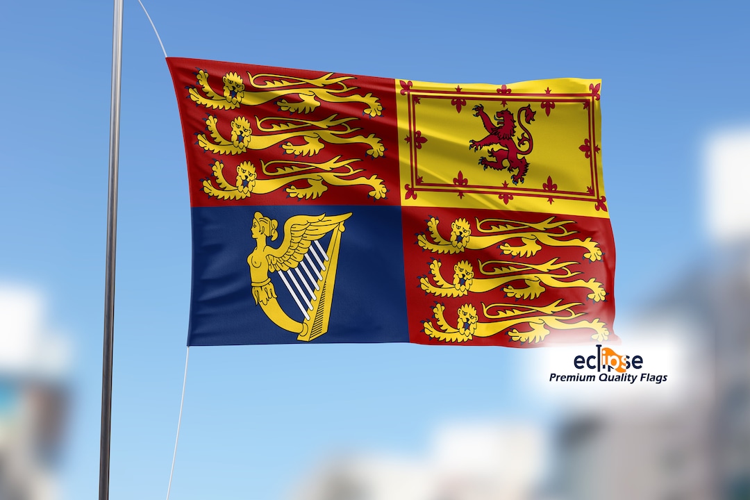 Made in the UK Official Royal Standard Flags Top Quality Eco Friendly ...