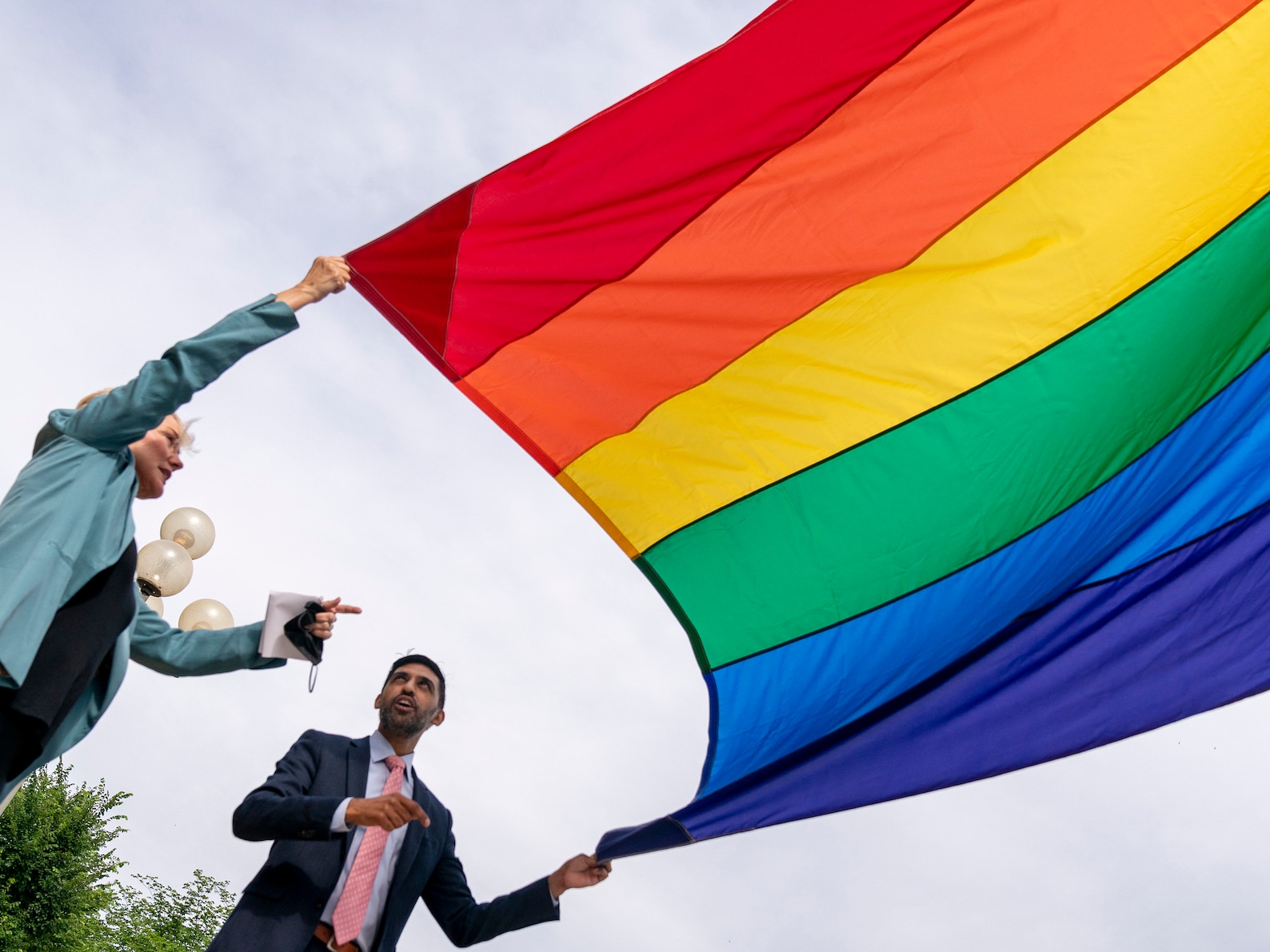 Progress Pride Flag: Official LGBTQ+ Banner for Gay Pride Events - Etsy UK