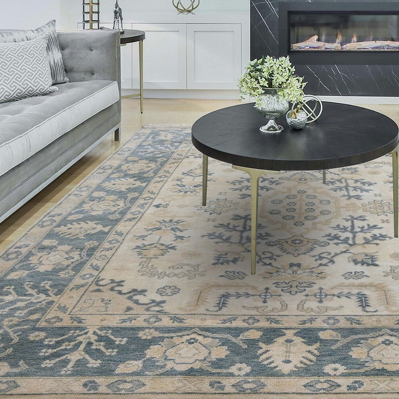 Modern Beige Rug - Etsy