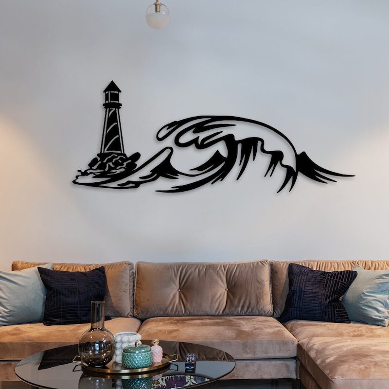 Metal Lighthouse - Etsy