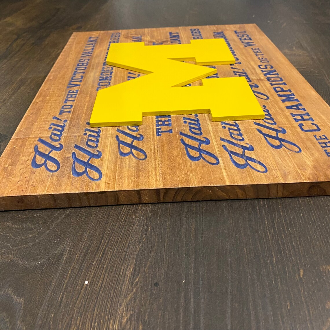 University of Michigan Sign - Etsy