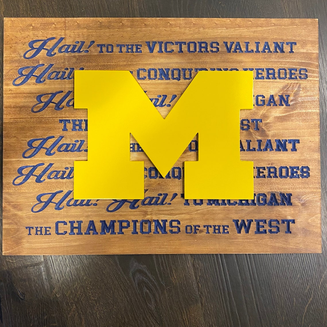University of Michigan Sign - Etsy
