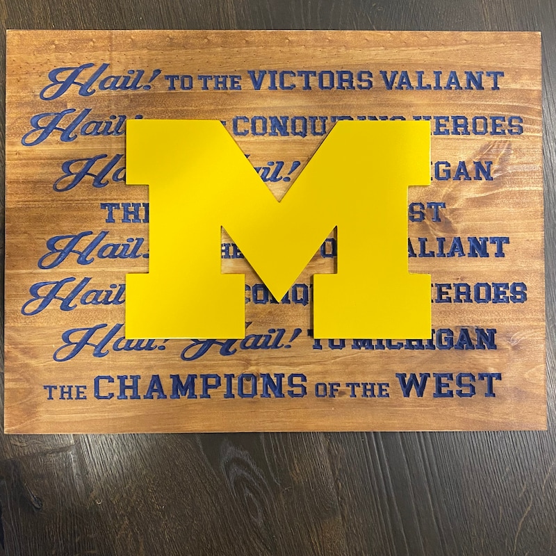 Michigan Sign - Etsy