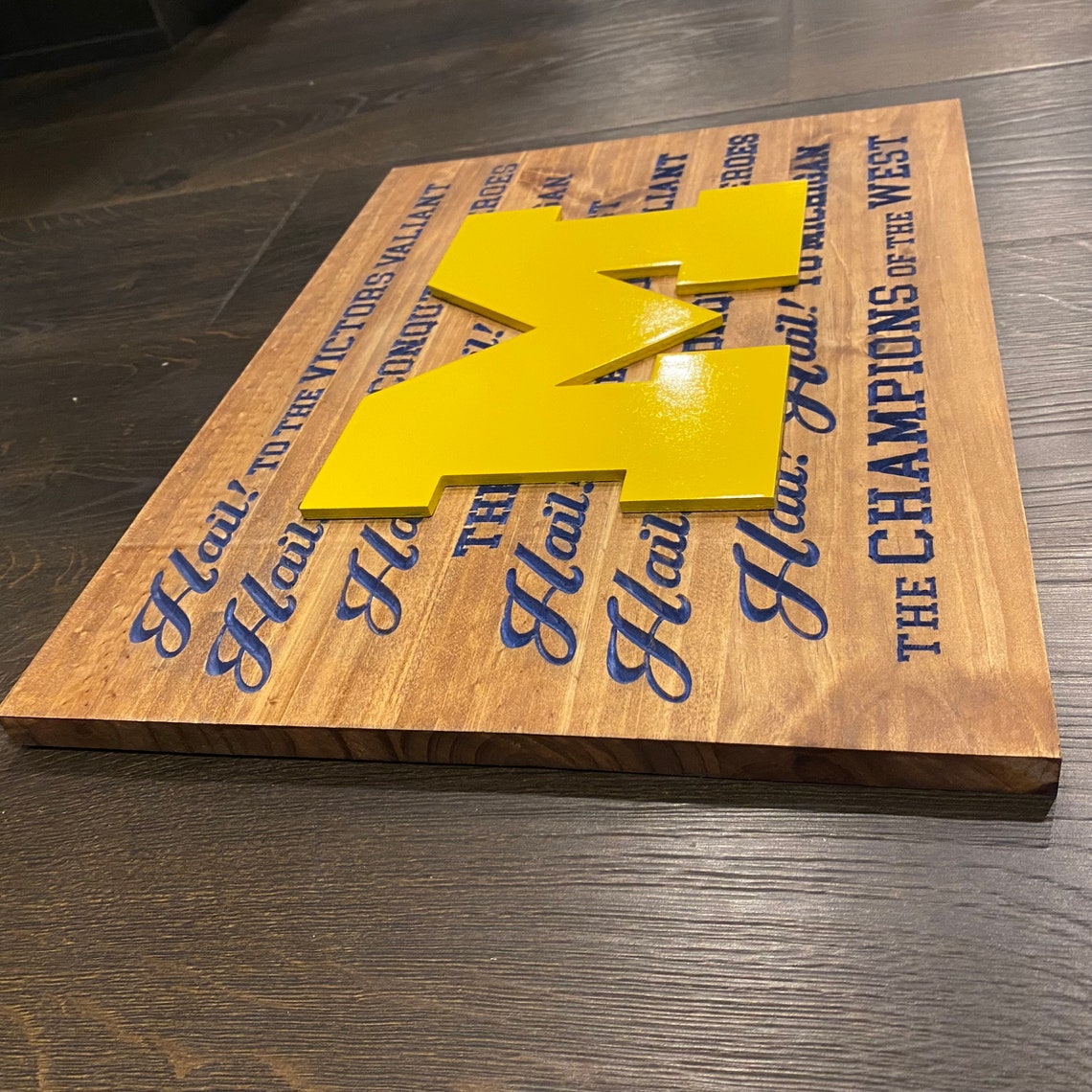 University of Michigan Sign - Etsy