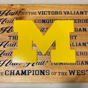 University of Michigan Sign - Etsy
