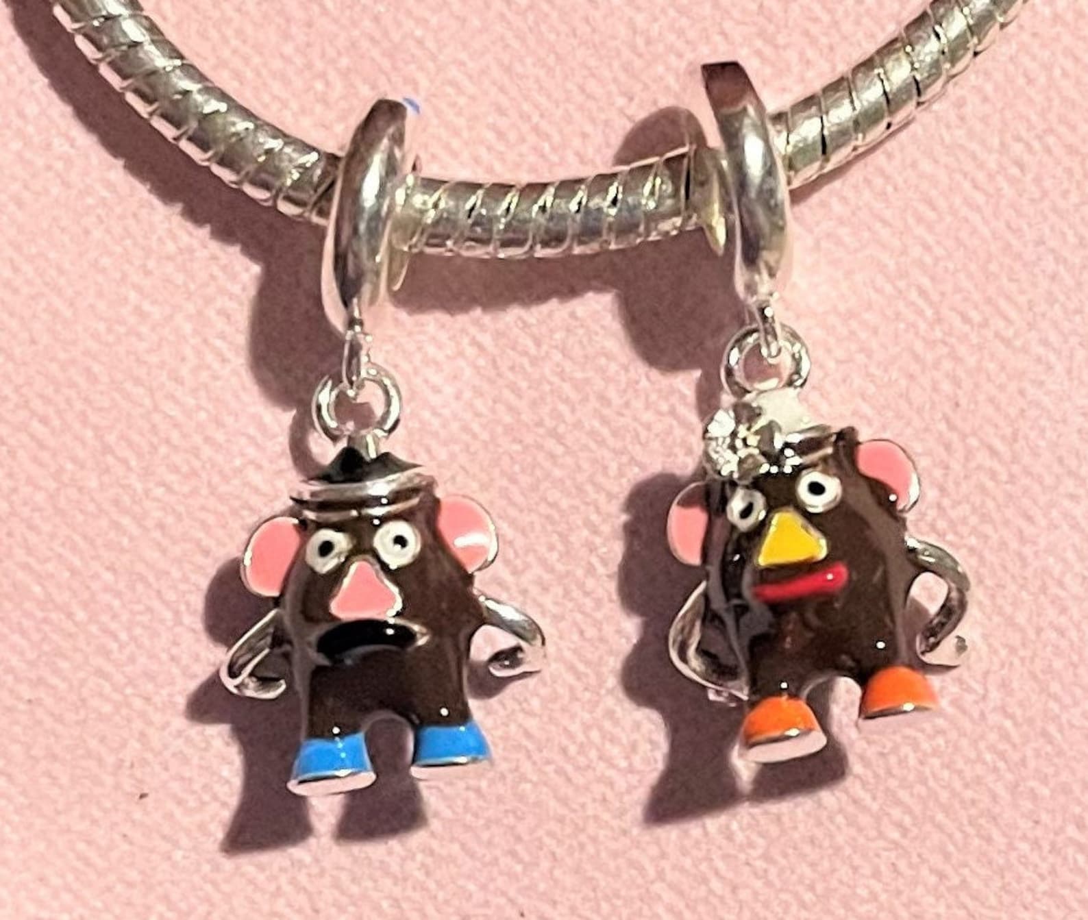 Mr Potatohead Charm , Toy Story , Fits Pandora Bracelets , Mr. Potato ...