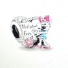 CARTOON CHARM Fits Pandora Bracelets , Spongebob Charm , Squarepants ...
